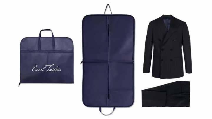 Luxury Custom Made Logo Non Woven Material Clothing Covers