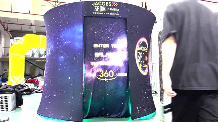 2021 Chroma Green Screen 360 Photo Booth Enclosure - Ideal for Events ...