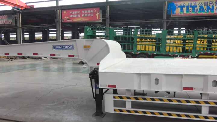 TITAN Heavy Equipment Transport Yacht Trailer Hydraulics