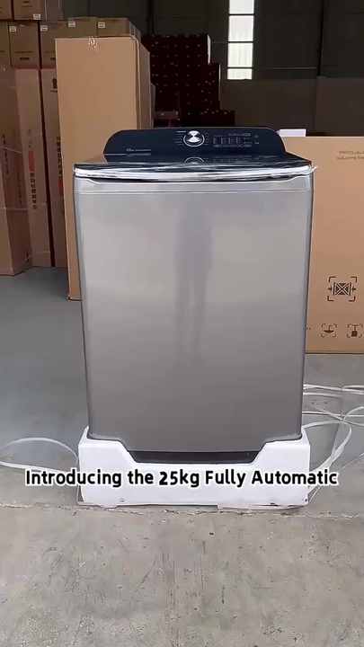 25kg Fully Automatic Single Tube Top Loader Portable Washing Machine ...