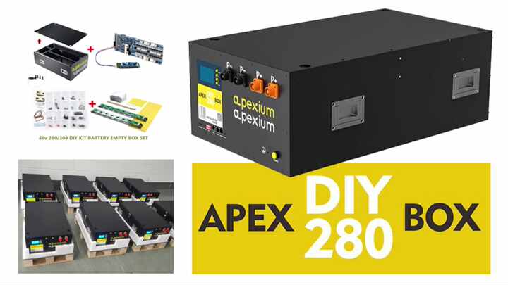 Apexium 48V 280ah DIY Kits - Smart BMS & Lifepo4 Cells