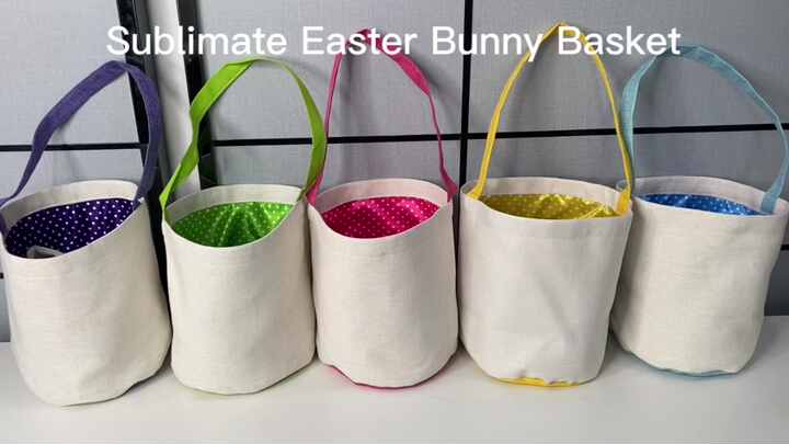 Prosub Bunny Sublimation Bags - Perfect Easter Gift Baskets