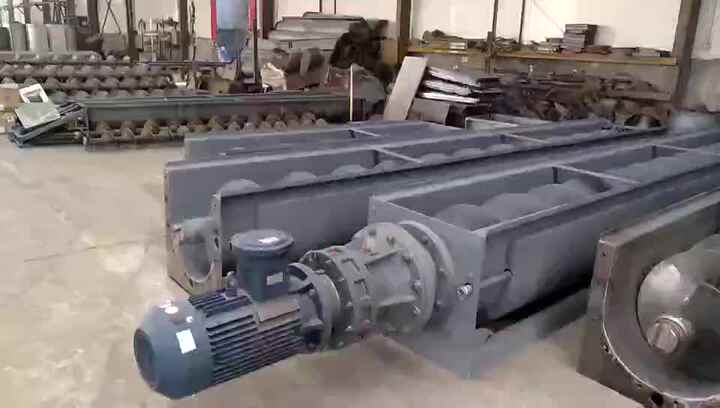 Customized Steam Heat Thermal Screw Conveyor for Biomass