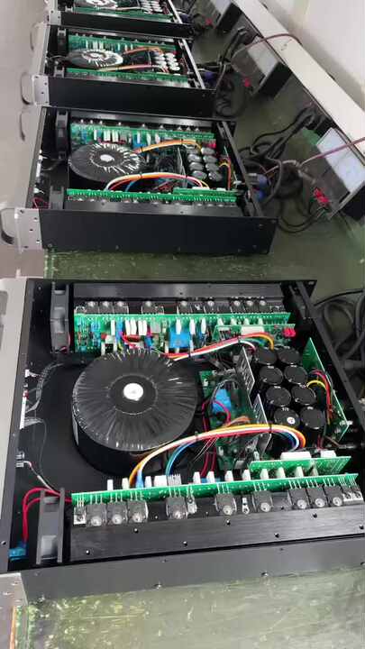 1100W · 2 Professional Power Amplifier - H-Class Circuit