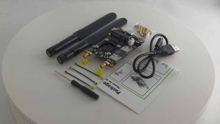 4G 3G LTE WWAN Módulo Mini PCI-E MPCIe Adaptador Sem Fio 2 Nano SIM ...