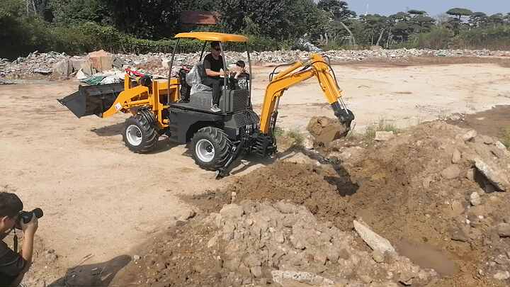 New Design Cheapest Earth-Moving Machinery - Mini Backhoe