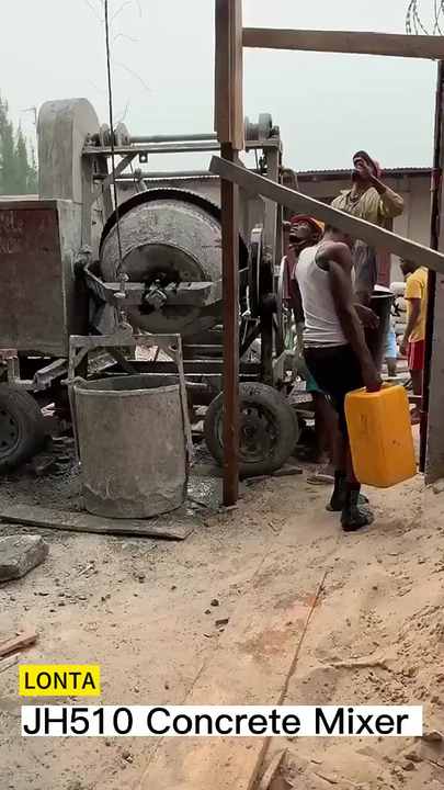 LONTA JH510 510L Betonniere Construction Lifting Diesel Self Loading ...