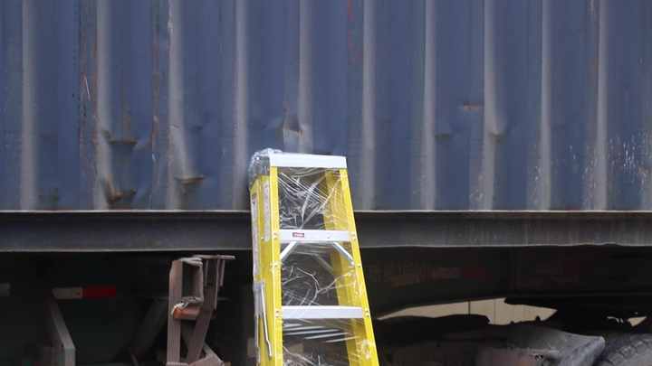 Fiberglass Ladder A-frame Platform Step Industrial Fibreglass a Frame 5 ...