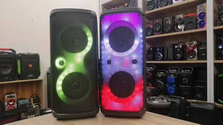 Movie Sound Effect Dual 6.5 Inch DJ Bass Party Box Speaker Home Theater ...