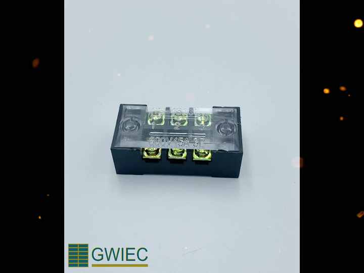 Tb-4504 45A 4-Bit Wiring Bar Plastic Terminals - Gwiec