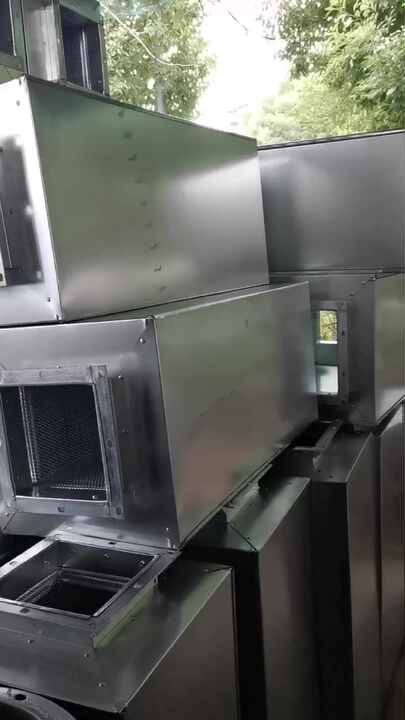 HVAC System Ventilation Muffler Plenum Box - Noise Reduction