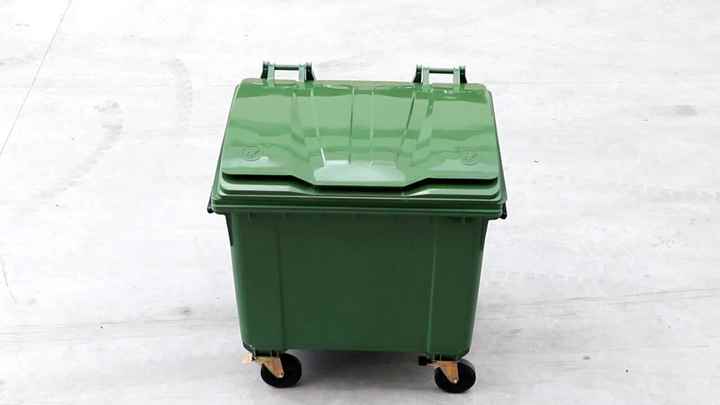 1100L Waste Bin - Durable, Mobile, and Versatile Container