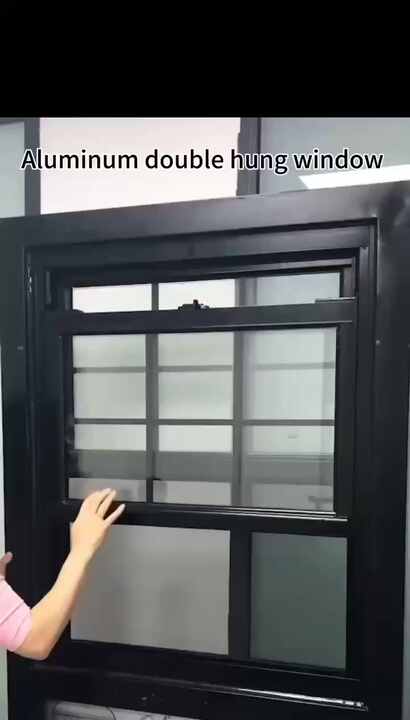 Customized Double Top Hung American Double Hung Windows Aluminium ...