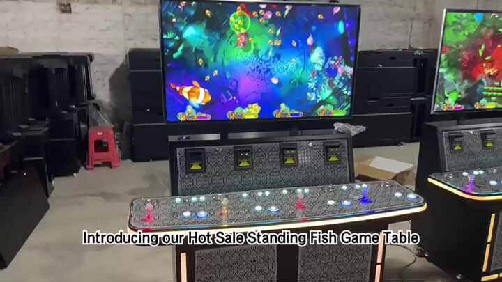Hot Sale Standing 4 Player Fish Game Table - 12 Month Warranty