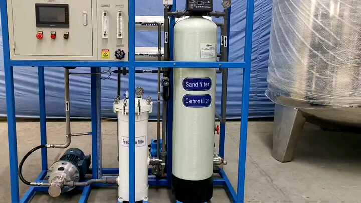 Sea Water Treatment Desalination Boat Desalting Ro Filter Purifier ...