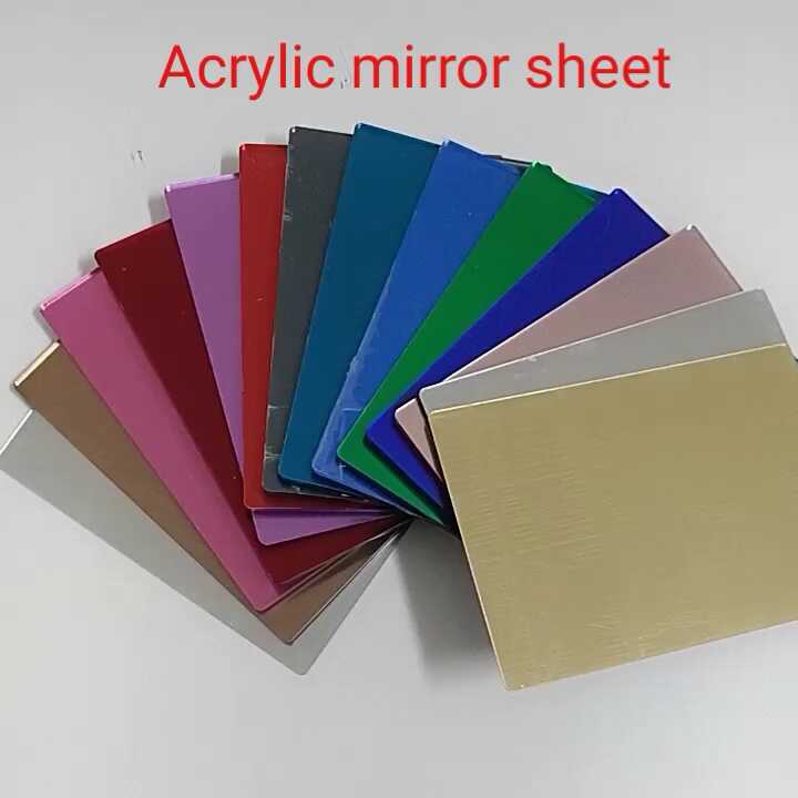 Seethrough Acrylic Mirror Coating Sheet 2.6mm 3mm 6mm 8mm Acrylic ...