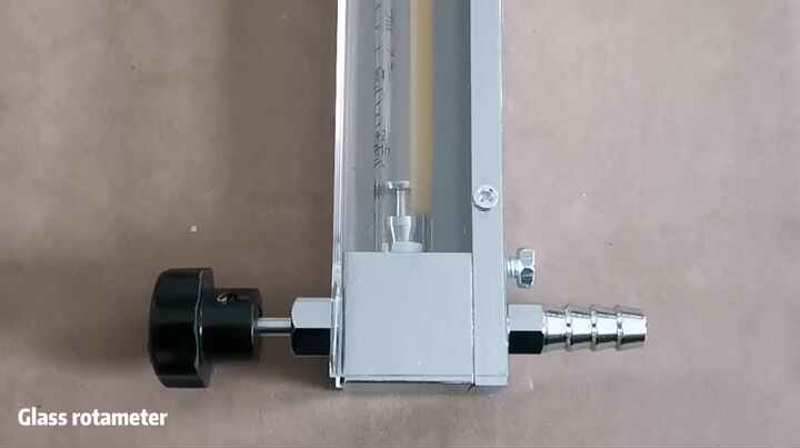 LZB-4/6/10F PTFE Direct Read Glass Tube Rotameter for Chemical Flow ...