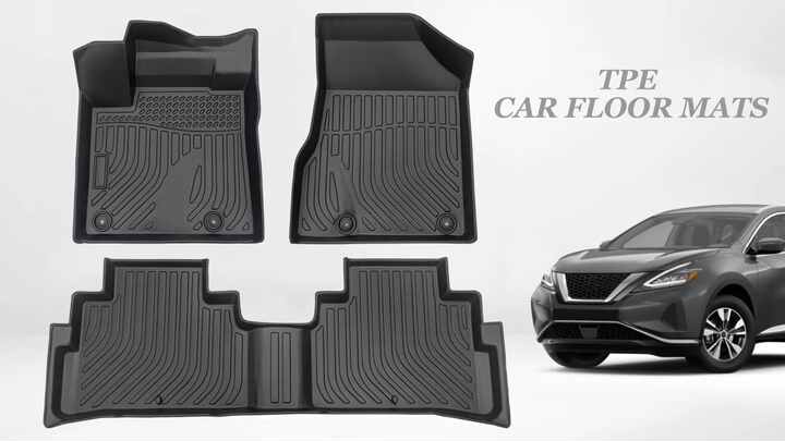 Full Set Custom All Weather TPE Car Foot Mats for Jeep Cherokee Sport ...