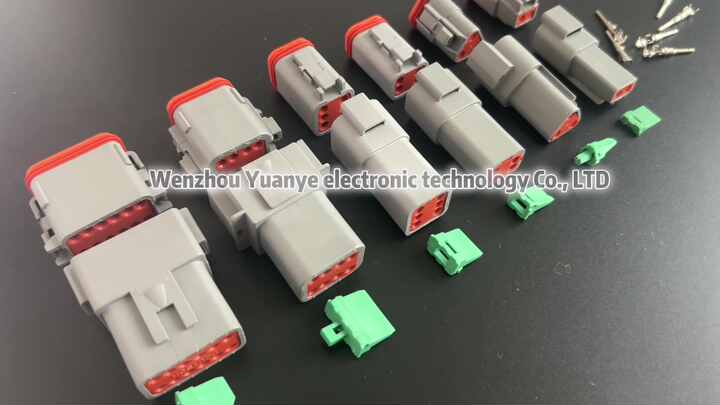 DT06-2S DT 2 pin female connector automotive wire harness connector DT04-2P| Alibaba.com
