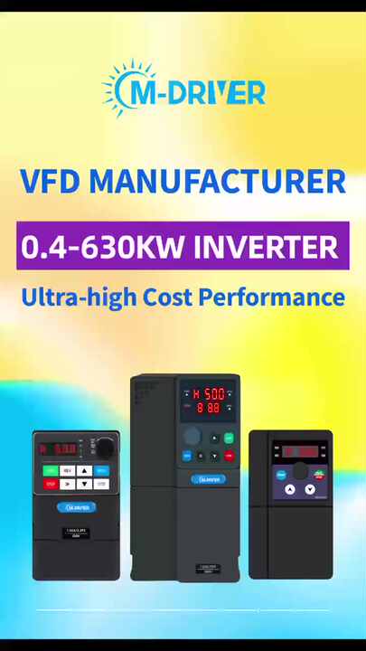M-driver 4kw 5hp VFD - Efficient Torque Control Solutions
