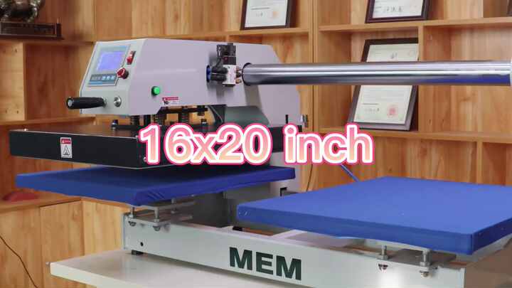 MEM TQ 4050 Dual Station Heat Press Machine for T-Shirt Printing