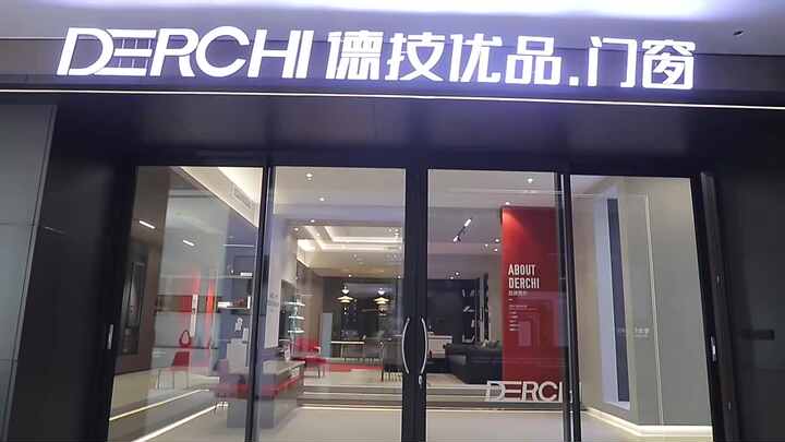 DERCHI NFRC AS2047 Hurricane Proof Impact 4 Tracks Glass Doors