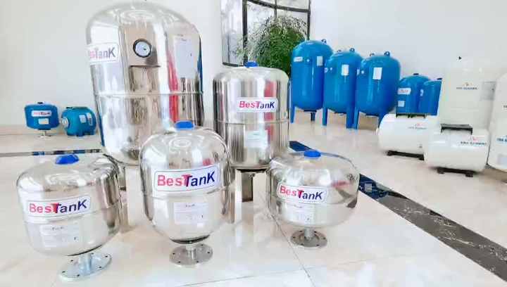 BESTANK 100L Stainless Steel Water Storage Tank - Pressure Vessel