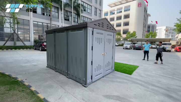 Easy Assembly Storage Shed - Durable & Waterproof Design
