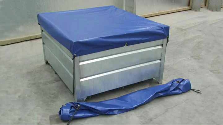 20ft 40ft Flat Rack Container for Marine Shipping Lashing