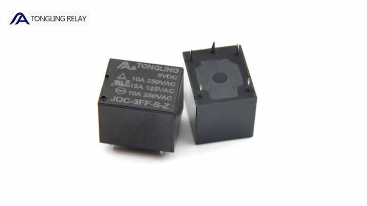 JQC-3FF-S-Z 5VDC 15A 125VAC 10A PCB Relay - Efficient Switching