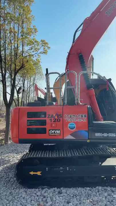 16 Ton Used Hitachi ZX160 Hydraulic Excavator, Japan Made Hitachi 120 ...