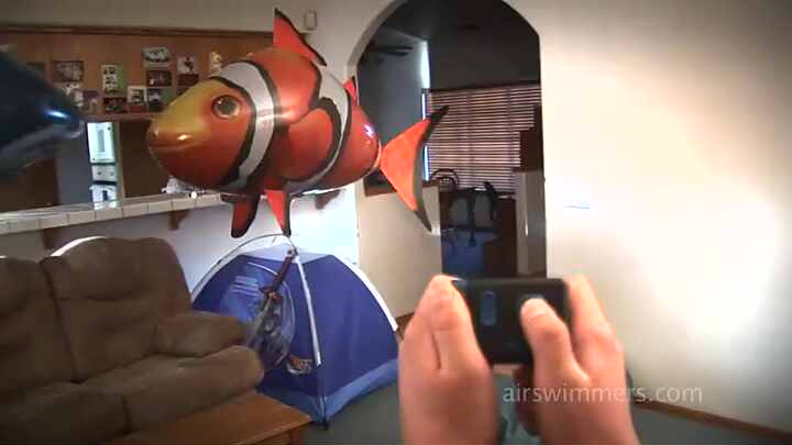 Aijh Rc Shark Toys Fly Air Balloons Clown Fish Helium Balloon ...