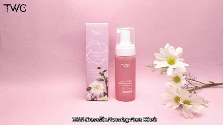 TWG Camellia Foaming Cleanser - Deep Cleansing & Moisturizing