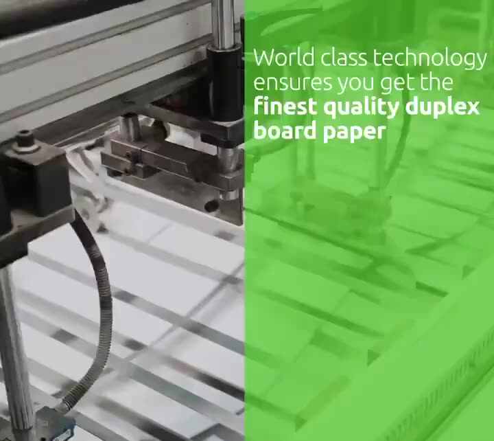 White and Grey Back Duplex Paper Board - 170GSM PACKAGING