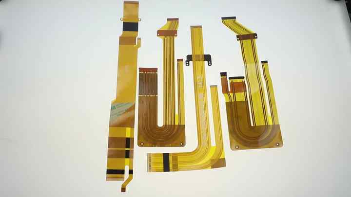 Customized Flexible Printed Circuit 12 Pin Led Ribbon Flex Fpc Cable ...