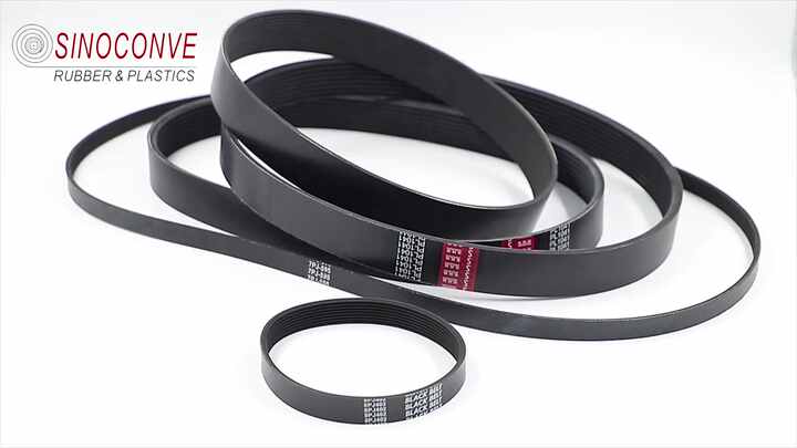 EPDM 8PK 4PK Multi Poly Rib PK V Belt 6PK for Car Engines