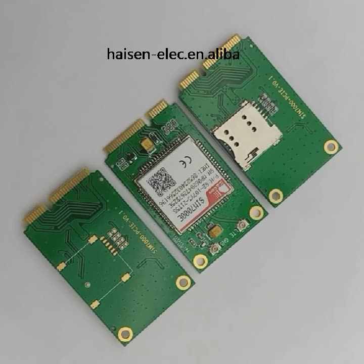 SIMCOM GSM module SIM7000G SIM7000E Mini pcie LTE NB-IoT CAT-M1 EMTC module sim7000 with SIM ...