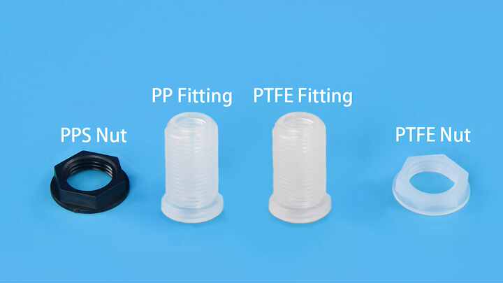 Plastic Quick Tube Tight Connector - Liquid Bulkhead Union