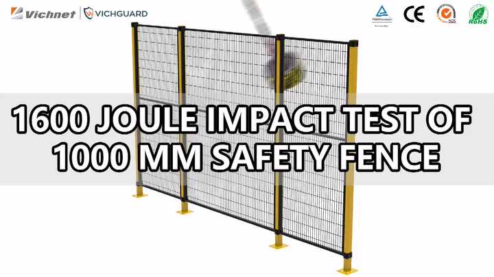 Secure Your Workshop with Customized Robot Fencing Panels