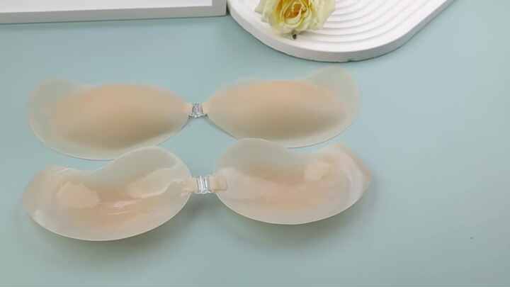 Mango Shape Silicone Bra - Invisible, Reusable, and Comfortable