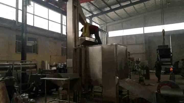 Commercial Nut Roasting Machine Continuous Peanut Barley Roaster ...