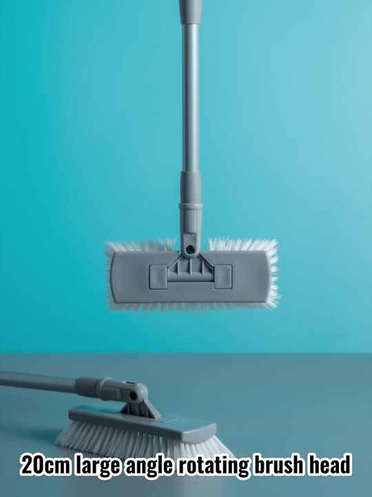 Adjustable Angle Cleaning Floor Brush 180 Degree Revolving Brush Head ...