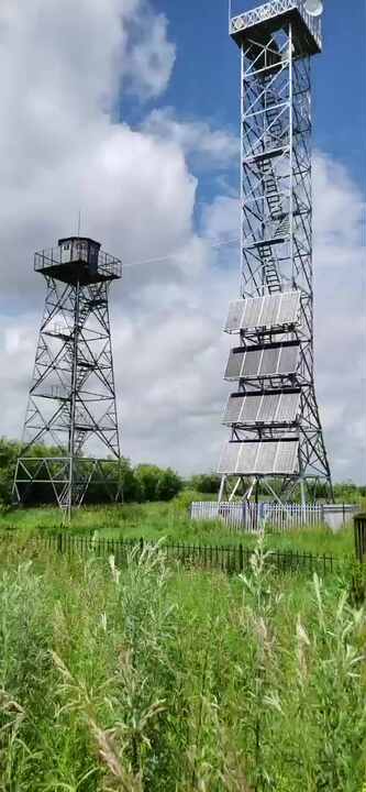 Durable Prefabricated Steel Watchtower for Telecommunication