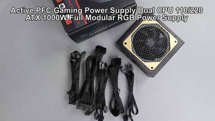 Rgb Full Modular Atx Psu 600w 700w 850w 1000w 80 Plus Gold Computer ...