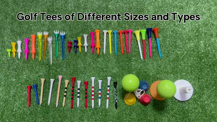 Golf Tees Wooden Bamboo Golf Tees Custom Logo 3-1/4 Inch