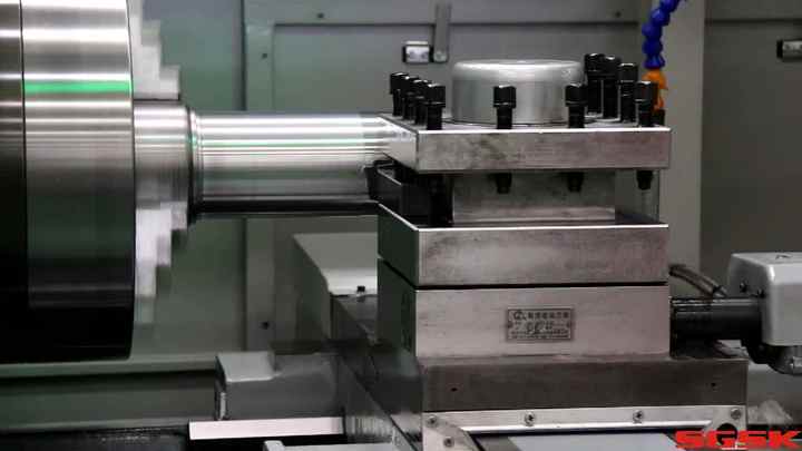 Heavy duty pipe threading lathe CNC QK1343 QK1350 QK1363 automatic pipe ...