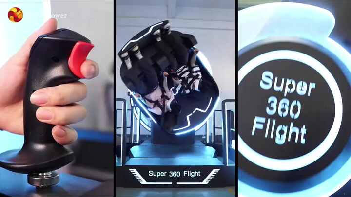 VR 360 9D Motion Flight Simulator - Ultimate Cockpit Game