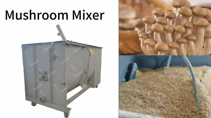 Mushroom Substrates Spawn Cultivation Compost Mixer 200kg