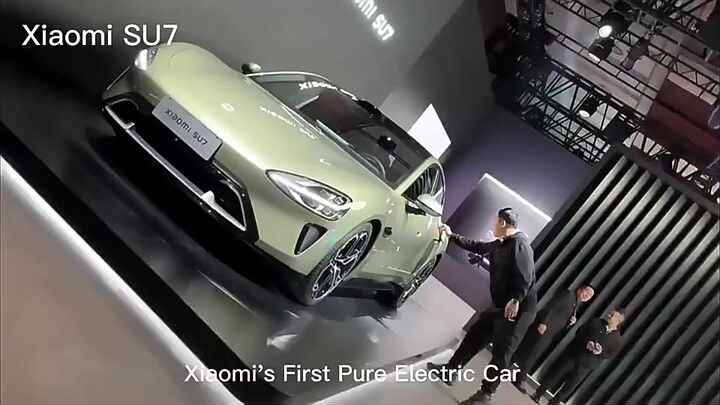 Xiaomi SU7 MAX Electric Sedan Car 2024 - Efficient & Stylish