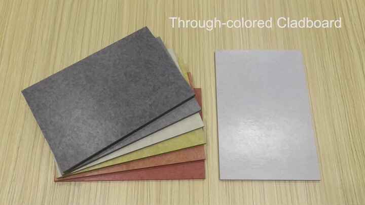 China Smooth Surface Finish Fireproof External Cladding